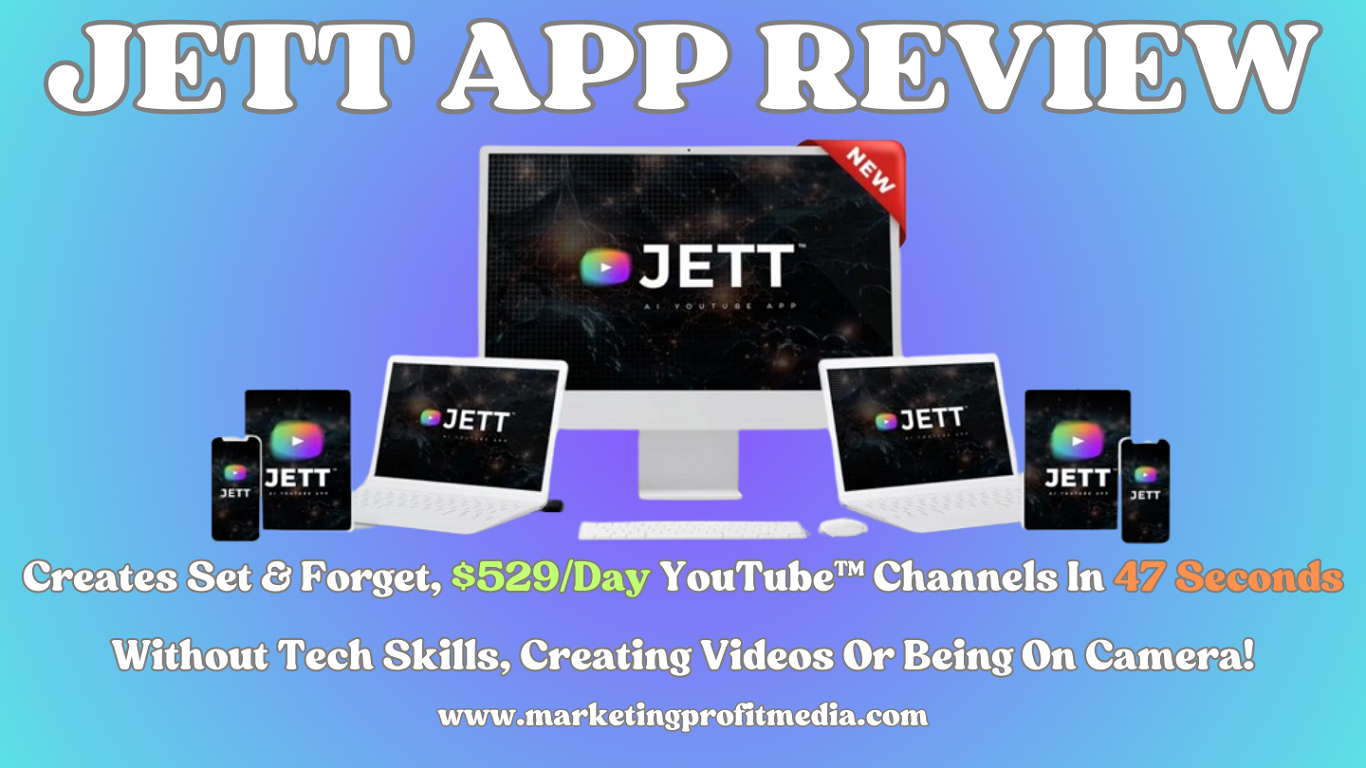 JETT App Review - Unlimited Youtube Free Traffic - Marketing Profit Media